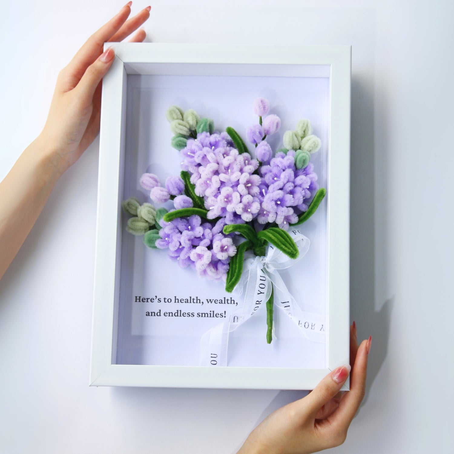 Serene Lavender Frame – Handcrafted Lavender Gift | Elle Blooming